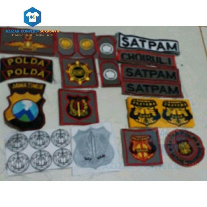 BADGE SATPAM/ ATRIBUT SATPAM TERBARU | Lazada Indonesia