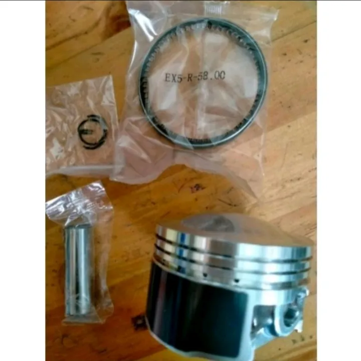 Piston seher jenong racing 58 mm pen 13 komplit Ring Dan Pen | Lazada ...