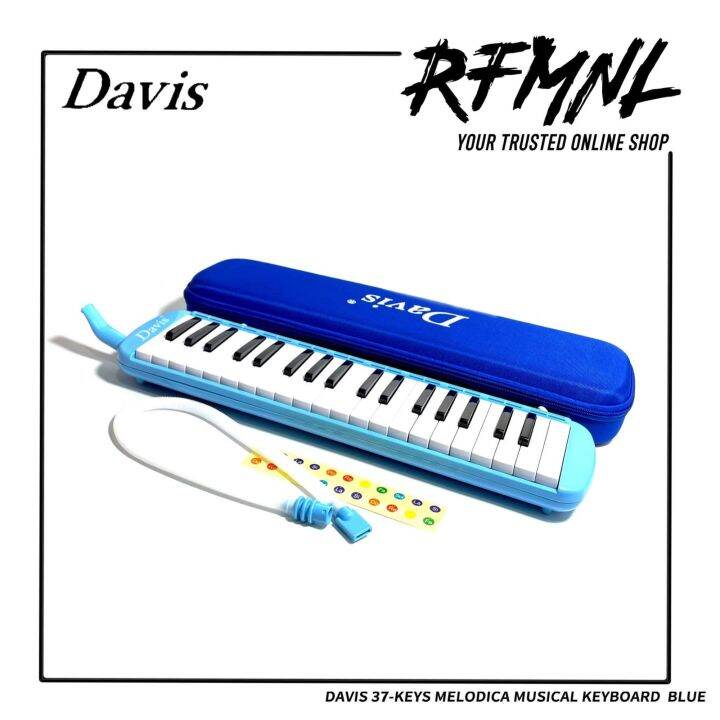 Davis 37-Keys Melodica Keyboard Blue | Lazada PH