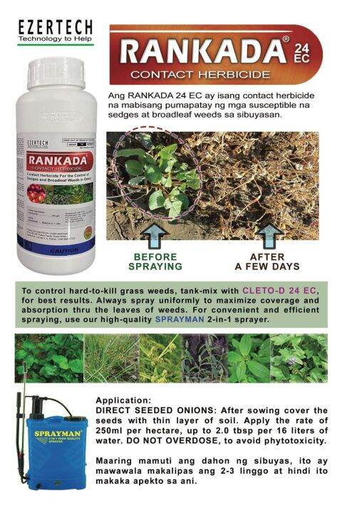 Rankada herbicide | Lazada PH