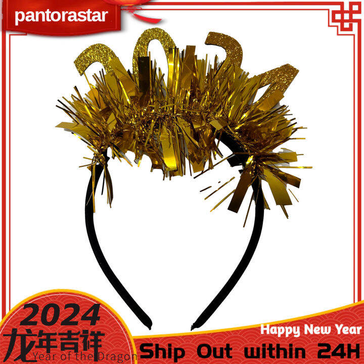 [pantorastar] 2024 CNY New Year Head Band Festival Day Headband Party ...