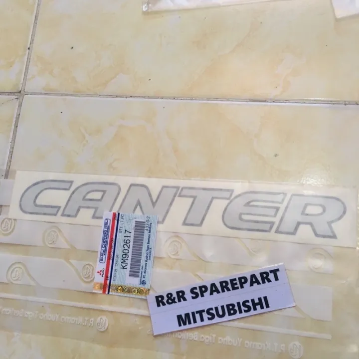 Sticker canter asli Tulisan canter Originl 100% asli KTB ORIGINAL 100% ...
