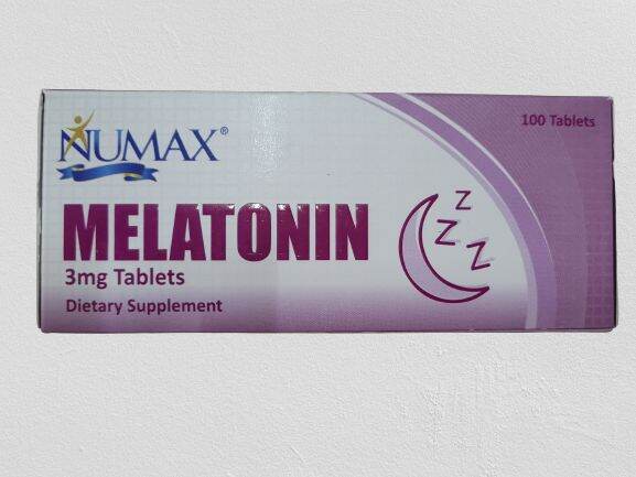 Numax Melatonin 3mg tablets 100's | Lazada PH