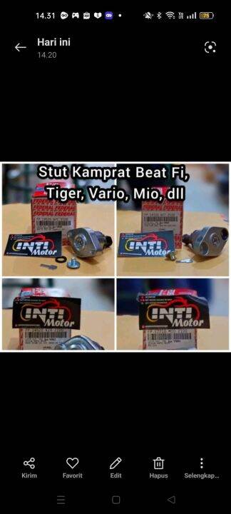 Stut Kamprat Karisma 92 Federal | Lazada Indonesia