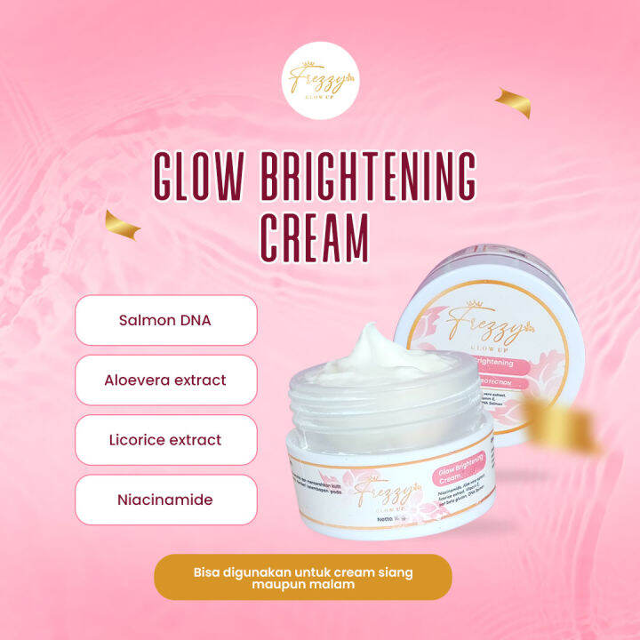 FREZZY GLOWUP CREAM DAILYCREAM GLOW DNA SALMON SPF 50 PA++ | Lazada ...