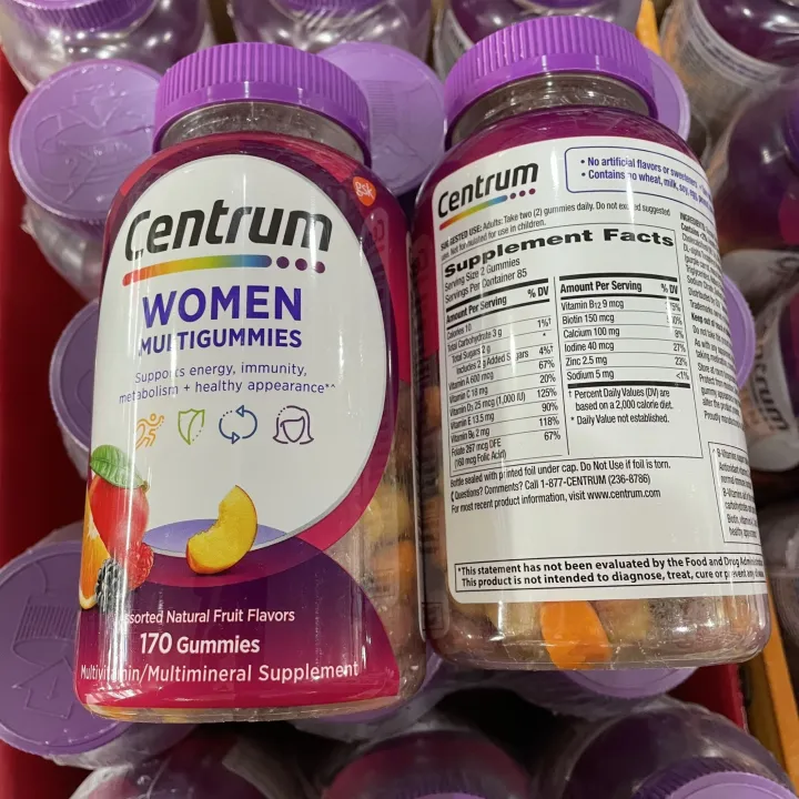 Centrum Woman Gummies 170 gummies | Lazada.co.th
