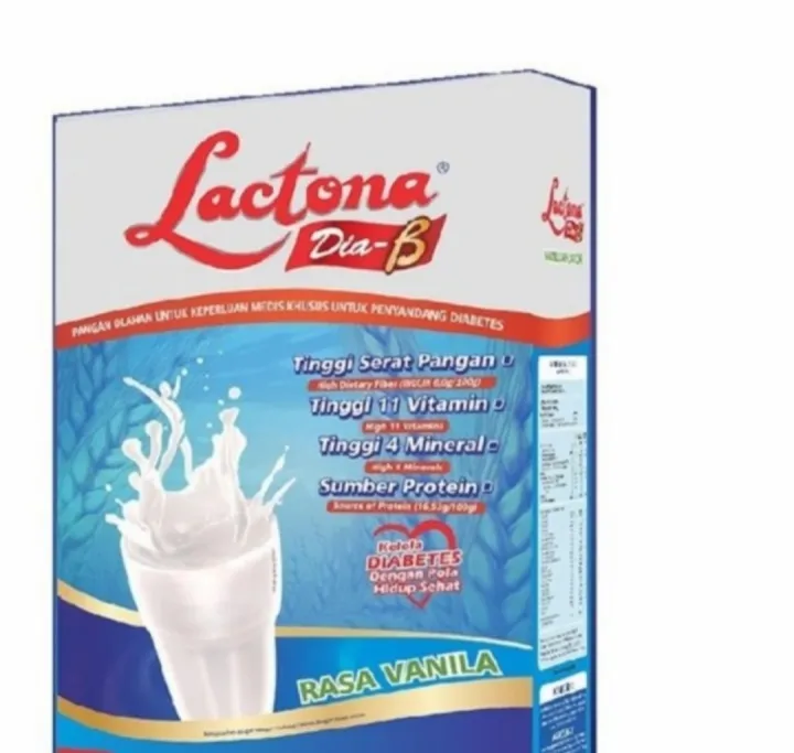 LACTONA Diab Susu Diabetes Vanila 300 g | Lazada Indonesia