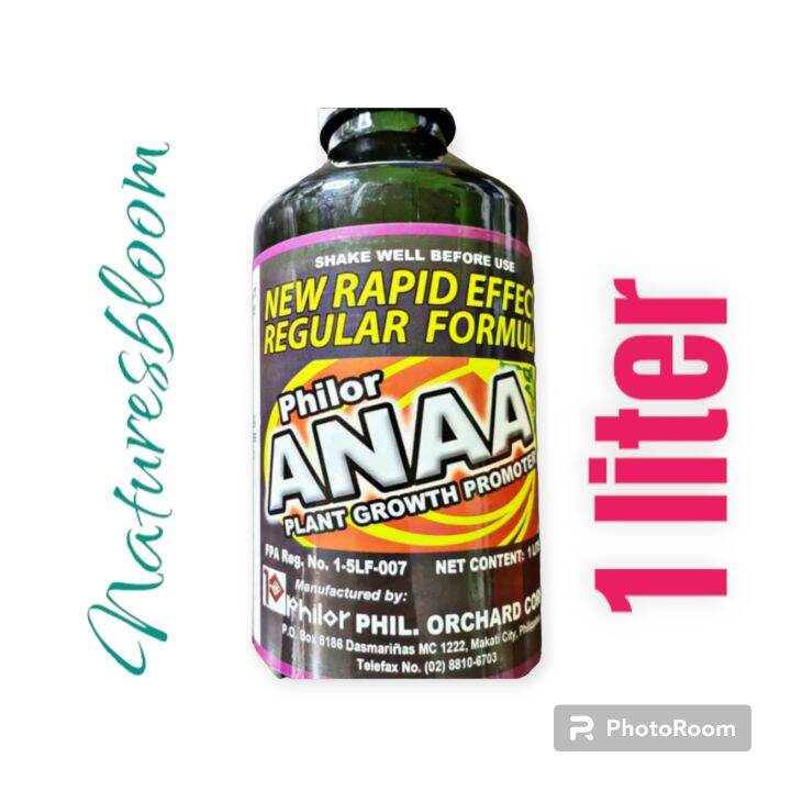 ANAA ROOTING AGENT PLANT GROWTH PROMOTER (1 LITER) PHIL. ORCHARD CORP ...
