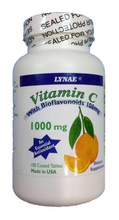 Lynae Vitamin C 1000 mg. วิตามินซีจาก USA 1000 มิลลิกรัม เสริม ...
