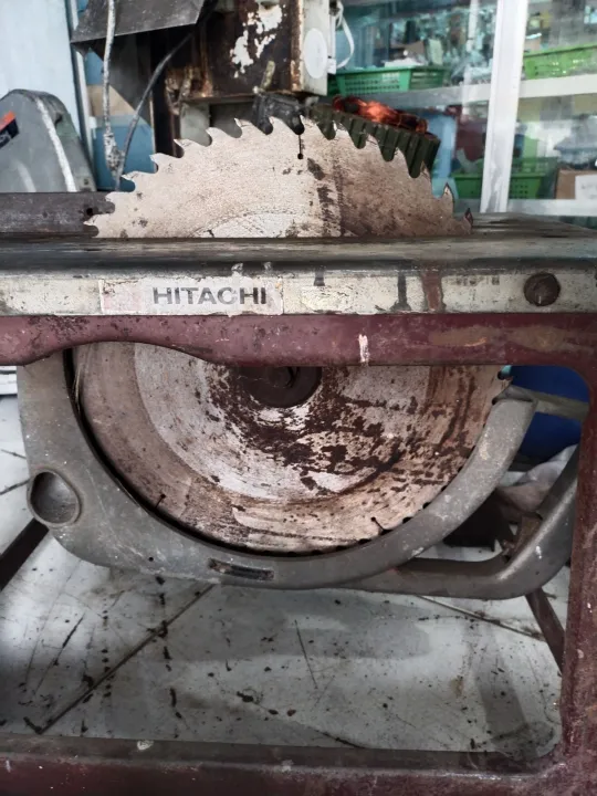 Hitachi made in Japan table saw 15" blade 110v Japan surplus | Lazada PH
