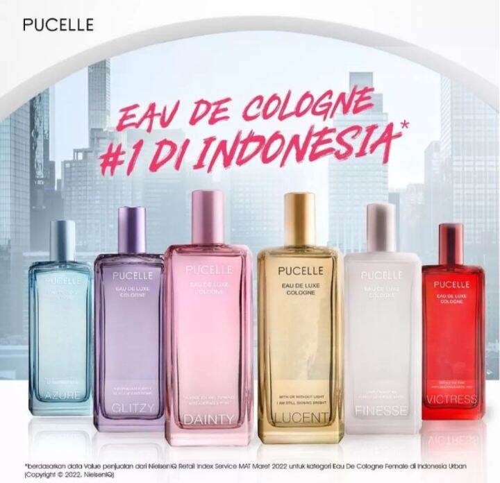 PUCELLE EAU DE LUXE COLOGNE 100ml. | Lazada Indonesia