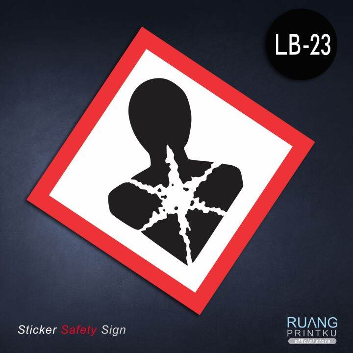 Stiker Label Limbah B3 Mutagenik | Lazada Indonesia