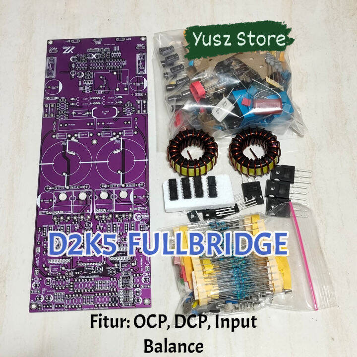 Paket DIY D2K5 fullbridge class d Power Amplifier dobel feedback | Lazada Indonesia