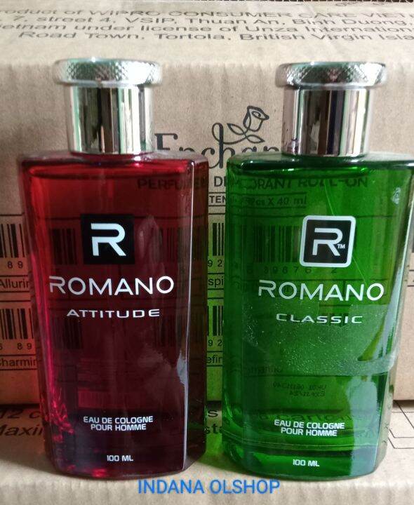 ROMANO ATTITUDE EAU De Cologne Pour Homme 100 ml | Lazada Indonesia