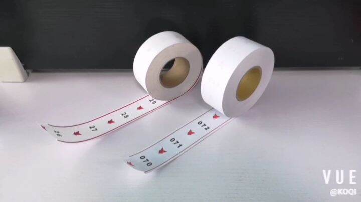 Queue Roll Paper for Ticket queue system Queue System Ticket Dispenser ...