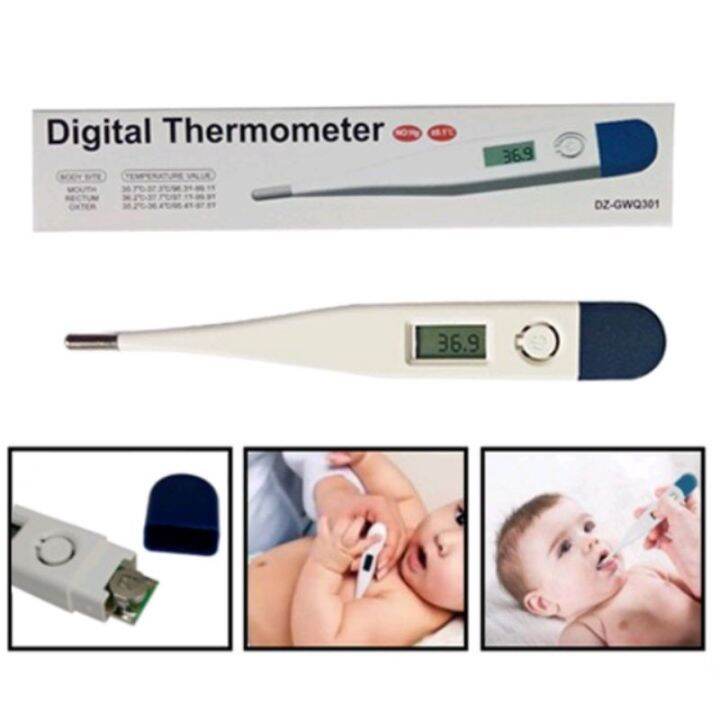 Thermometer Digital / Cek Suhu Tubuh / Termometer Temperatur Suhu Badan ...