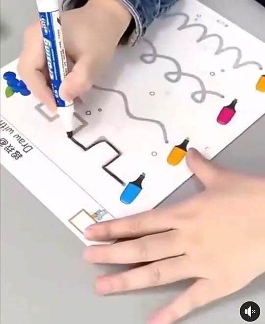 Tracing Book For Kids Training Coloring Book Erasable Writing Materials ...
