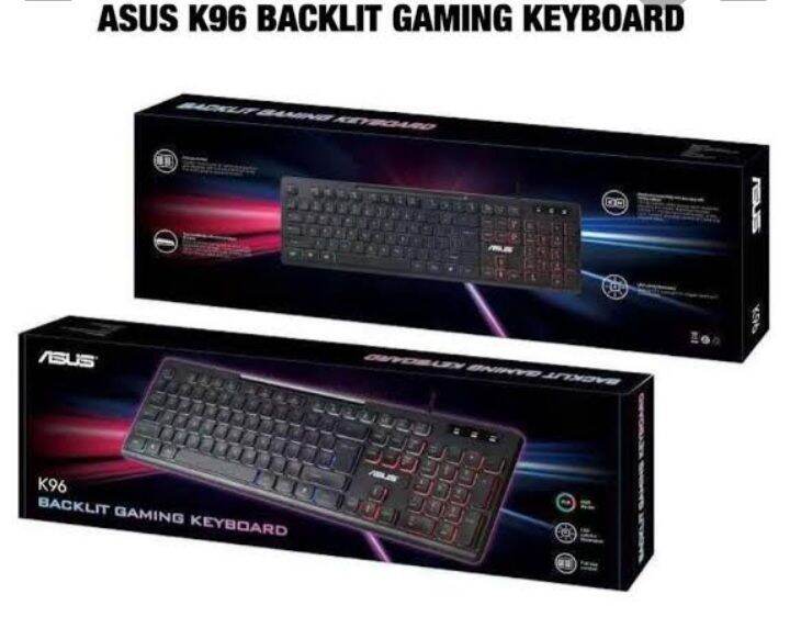 K96 ASUS BACKLIT GAMING KEYBOARD RGB LIGHT | Lazada PH