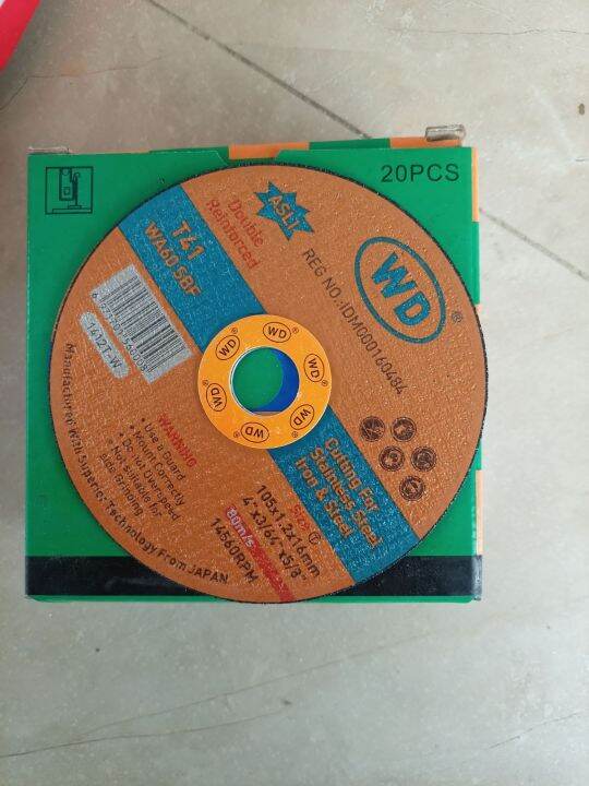 batu gerinda potong/ cutting wd 4 inch per 1pcs | Lazada Indonesia