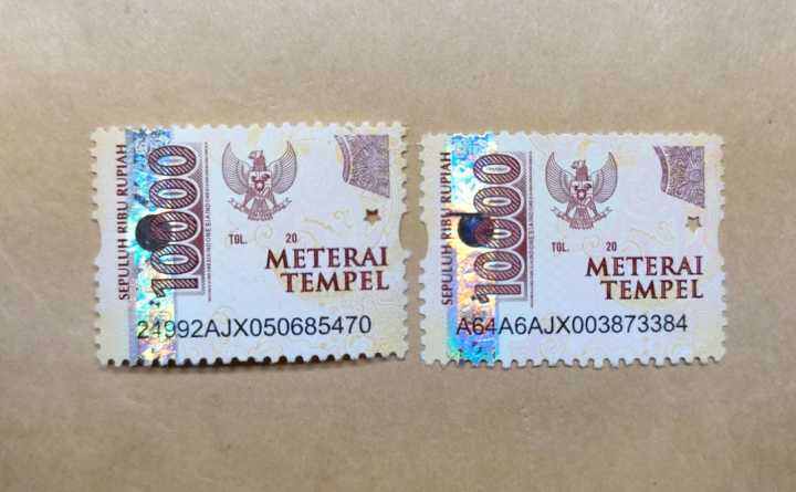 materai 10000 | Lazada Indonesia