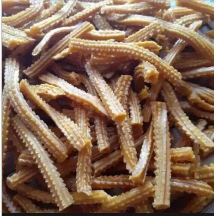 kerupuk manggar mentah/kerupuk kecipir/krecek manggar 1kg | Lazada ...