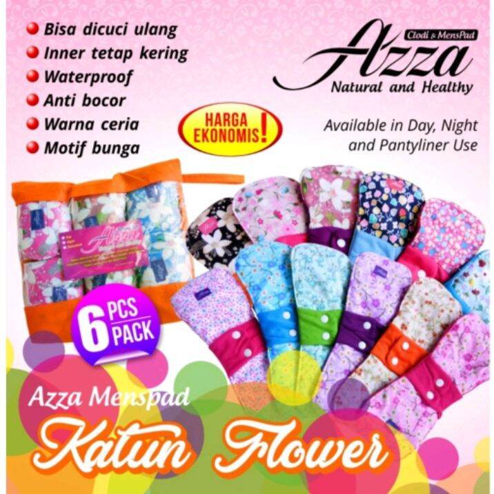 AZZA TIPE KATUN KARAKTER/FLOWER PEMBALUT KAIN CUCI ULANG | Lazada Indonesia