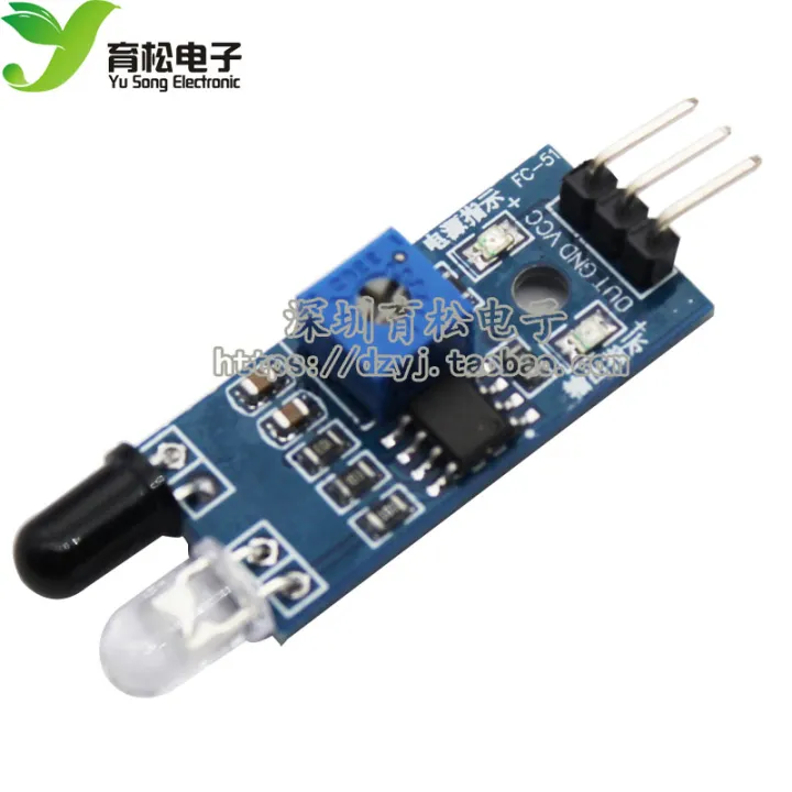 Infrared Barrier Module Barrier Avoidance Car Barrier Avoidance Sensor Black And White Line