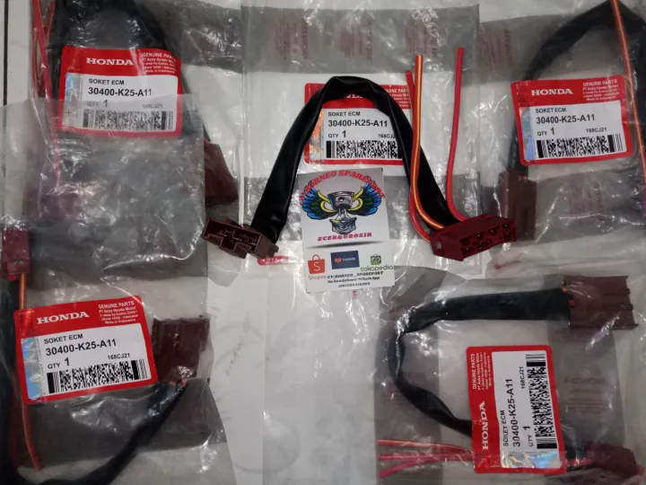 socket soket ecu/ECU beat fi,beat esp,beat street,beat pop,beat eco new ...