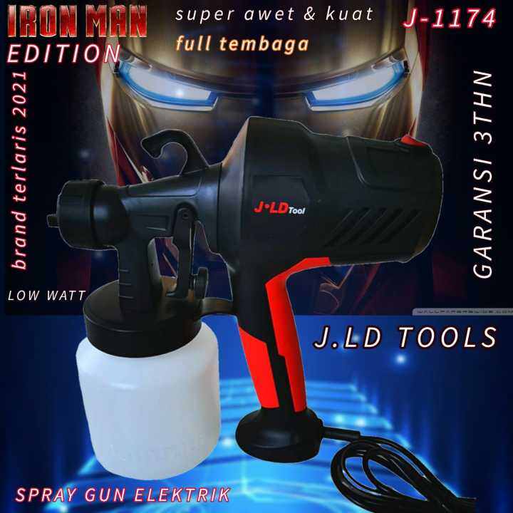 JLD Spray Gun Electric, Alat Semprot Cat Tembok, Spray Paint Gun ...