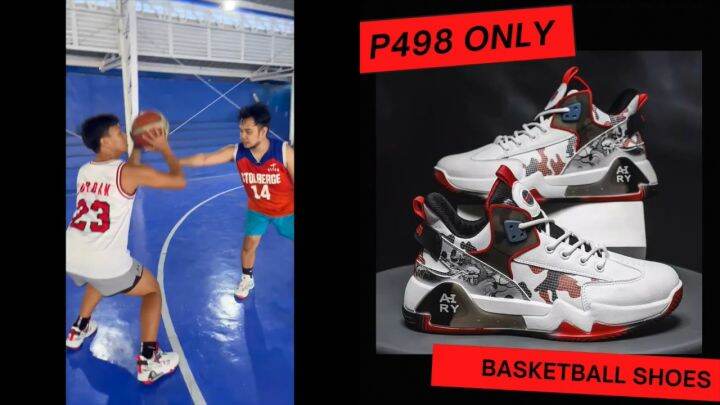 【With Box】Freebies Spikes Basketball Shoes For Men Original High Cut ...