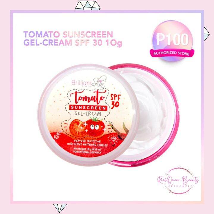 Tomato Sunscreen Gel Cream SPF 30 10g | Lazada PH