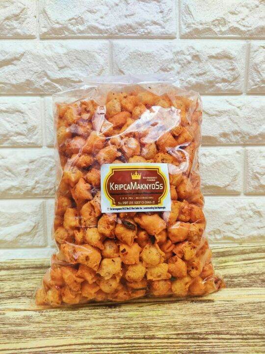 Krupuk somay /batagor/somay kering bumbu maknyoss 1 Kg | Lazada Indonesia