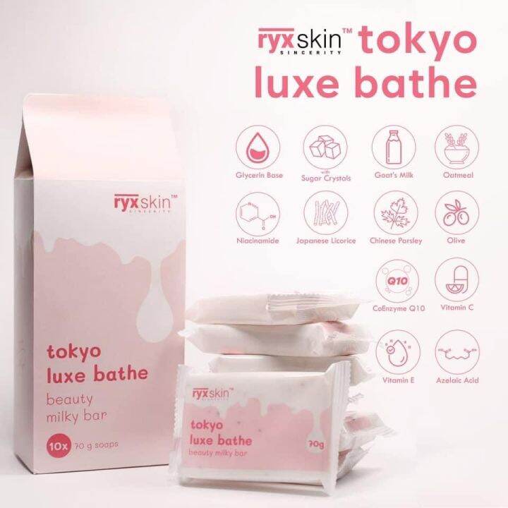 Ryx Skin Tokyo Luxe Bath Soap 70g | Lazada PH