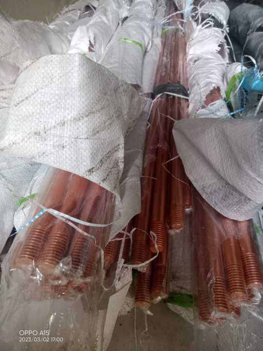 Stick Rod Grounding 5/8" Besi Lapis Tembaga 1,5Meter | Lazada Indonesia