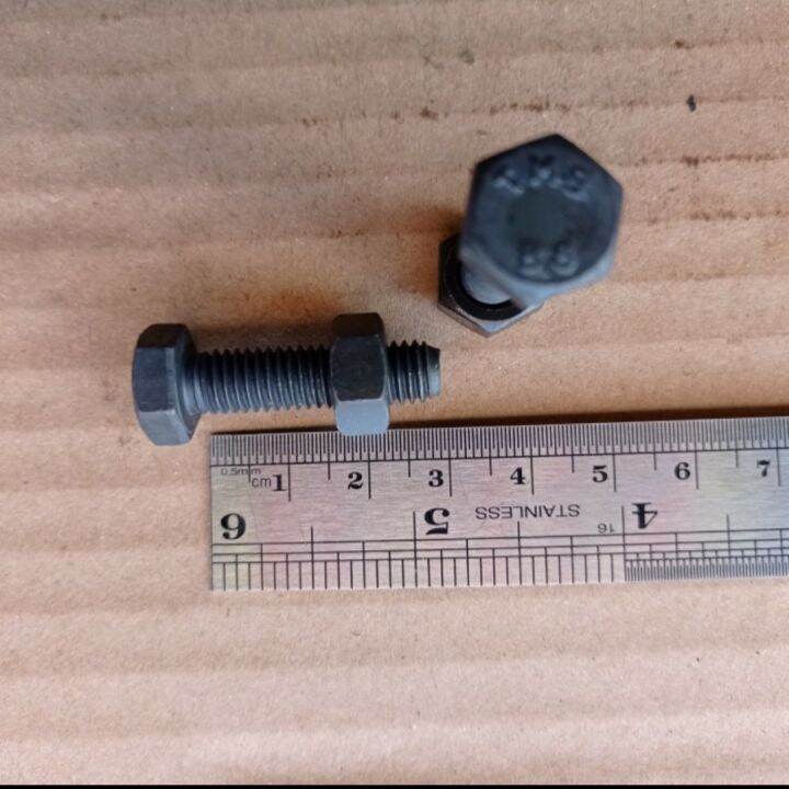 10pcs BAUT BAJA M8X30 FULL DRAT. BAUT MUR HTB 8.8 M8X30 KUNCI 13. | Lazada Indonesia