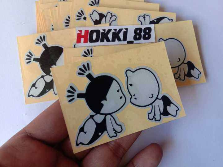 Stiker baby lucu sticker gambar lucu motor mobil viral | Lazada Indonesia