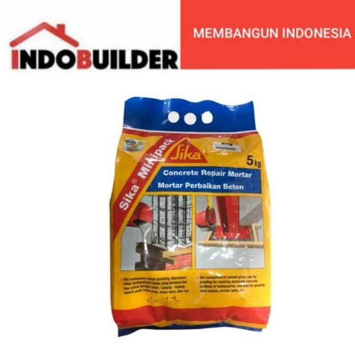 SIKA CONCRETE REPAIR MORTAR 5 KG / SEMEN GROUT SIAP PAKAI | Lazada Indonesia