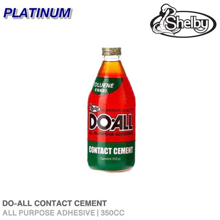 Shelby DO-ALL Contact Cement | All Purpose Adhesive Rugby | 350cc ...