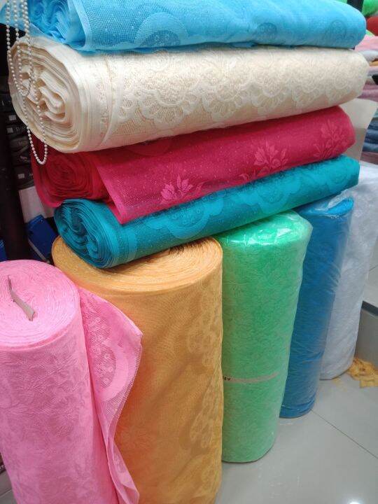 Tela lace for curtain Sold Per yard 60 inches width (1 yard=36 inches ...