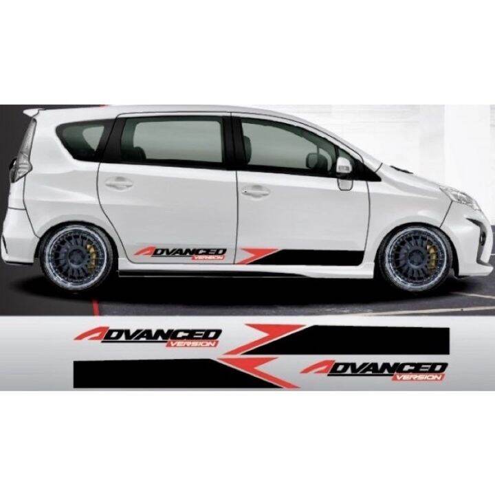 (Ready Stock) S534# Perodua ALZA Car Body Sticker | Lazada