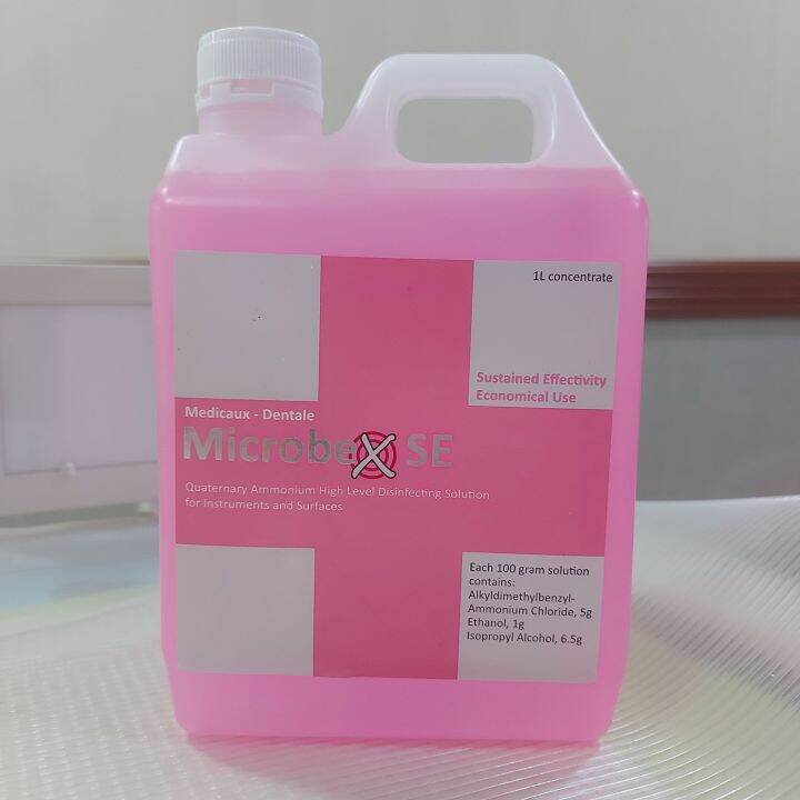 Microbex SE quaternary ammonium high level disinfecting solution for ...