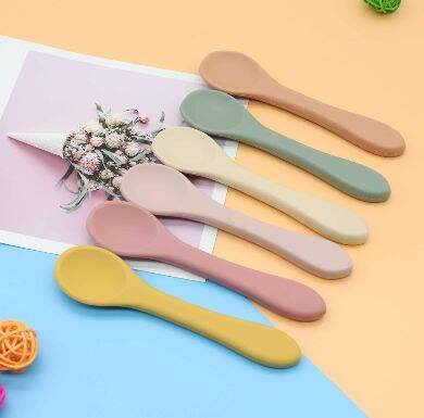 1 silicone Spoon Set, Mini 1 spoon, dishwasher safe spoon silicone ...