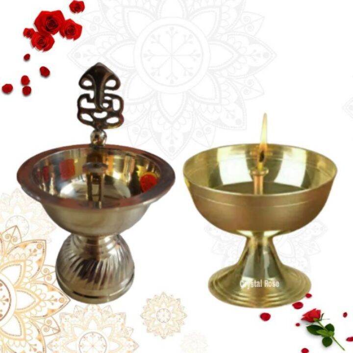 Brass Kubera Nanda Vilakku/Deepak Oil Lamp | Lazada