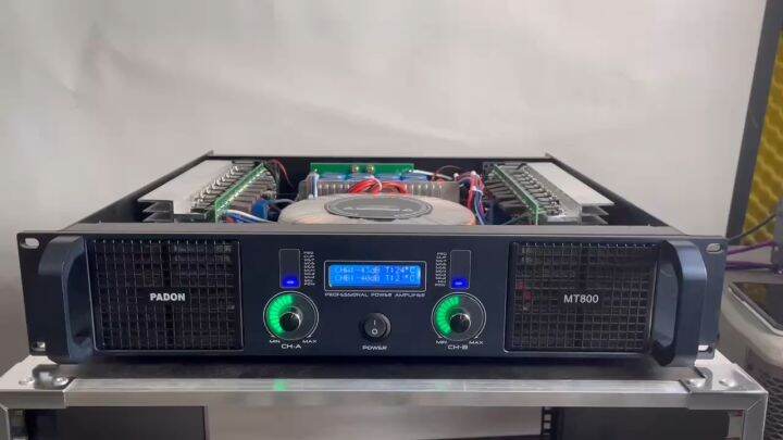 PADON professional amplifier, 98v, two-channel power amplifier, outdoor ...