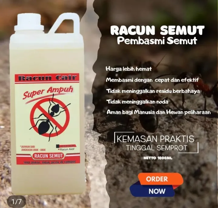 Pembasmi semut super ampuh 1Ltr | Lazada Indonesia