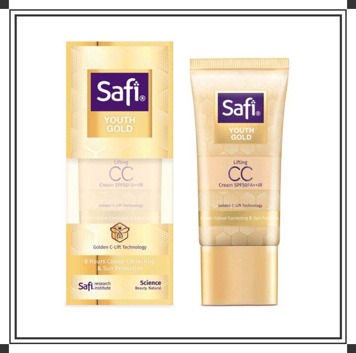 Safi Youth Gold Lifting CC Cream SPF50 PA++ IR 25g Golden C-Lift ...