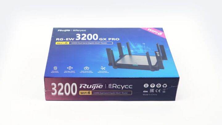 Reyee RG-EW3200GX PRO 3000M WIFI6 Gigabit Wireless Mesh Router | Lazada.co.th