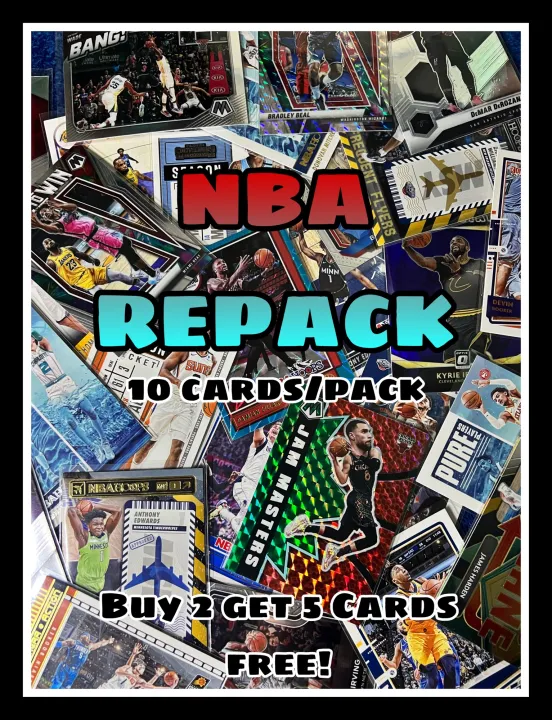 NBA Cards Repack ️10 cards/pack | No Vintage Card | Lazada PH