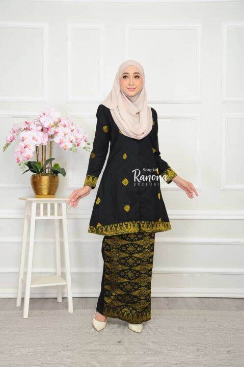 Baju raya songket tenun asli 🔥🔥🔥 baju kebaya moden songket tenun asli 🔥 ...