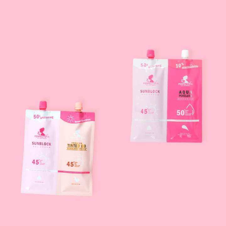 PERFECT SKIN DUO SUNBLOCK ( TWINPACK) | Lazada PH